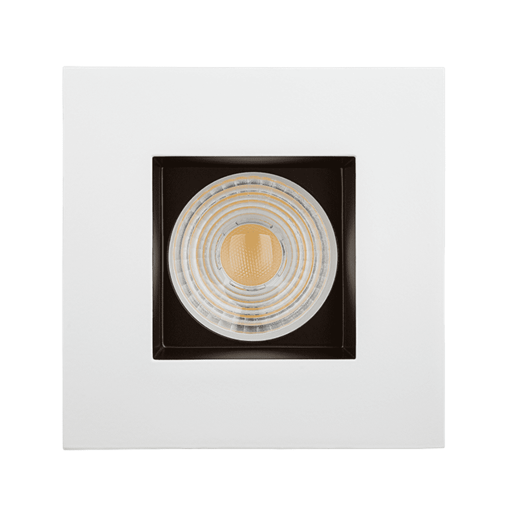 Perlglow 4 inch Square Two-Tone High Lumens Downlight Luminaire, LED ...