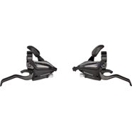 Shimano ST-EF500 3 x 7-Speed Brake/Shift Lever Set Black - Walmart.com