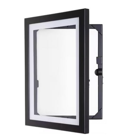 Wooden Photo Frame Glass Front Frame Decoration Glass Floating Front ...