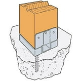 Simpson Strong-Tie ABA Post Base 6x6 Adjustable Post Base - Walmart.com