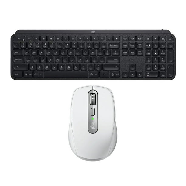 Logitech MX Keys Advanced Wireless Illuminated Keyboard and MX Anywhere 3 Mouse - Walmart ...