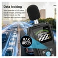 Sound Level Meter 30-130dB Noise Measuring Instrument Digital Handheld ...