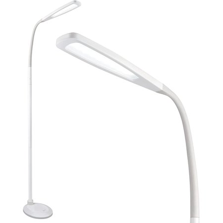 Natural LED Flex Floor Lamp | 700 Lumens, Adjustable Brightness ...
