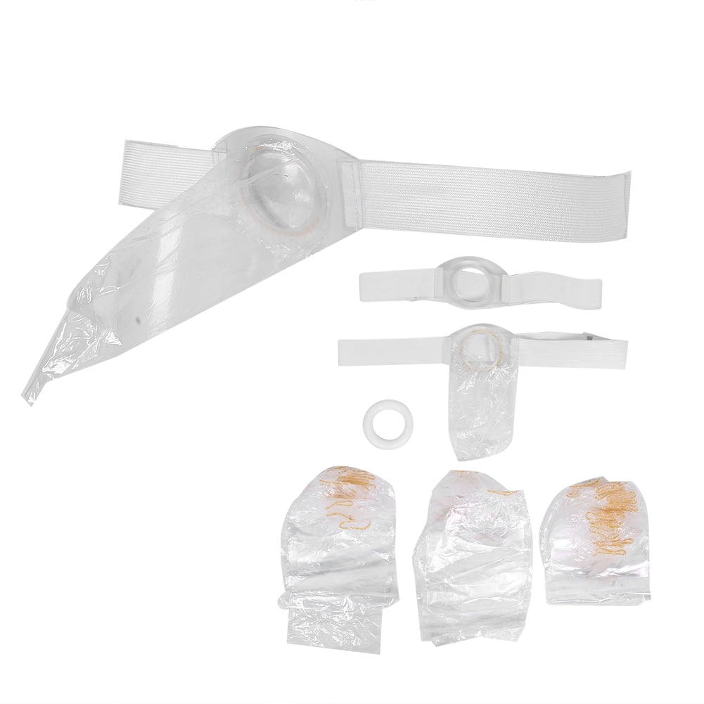 Kozecal 100Pcs Disposable Colostomy Bag Skin‑Friendly Cleaning ...