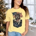 Boston Terrier Dog Pocket American Flag 4th of July USA T-Shirt ...