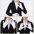 2pack Exquisites Jewelry Gloves Stretchy Inspection Polices Gloves for ...