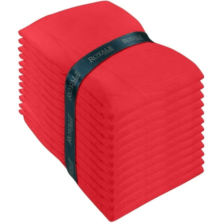 ROYALE LINENS Flour Sack Dish Towels - 28 X 28 Kitchen Towel - Super ...