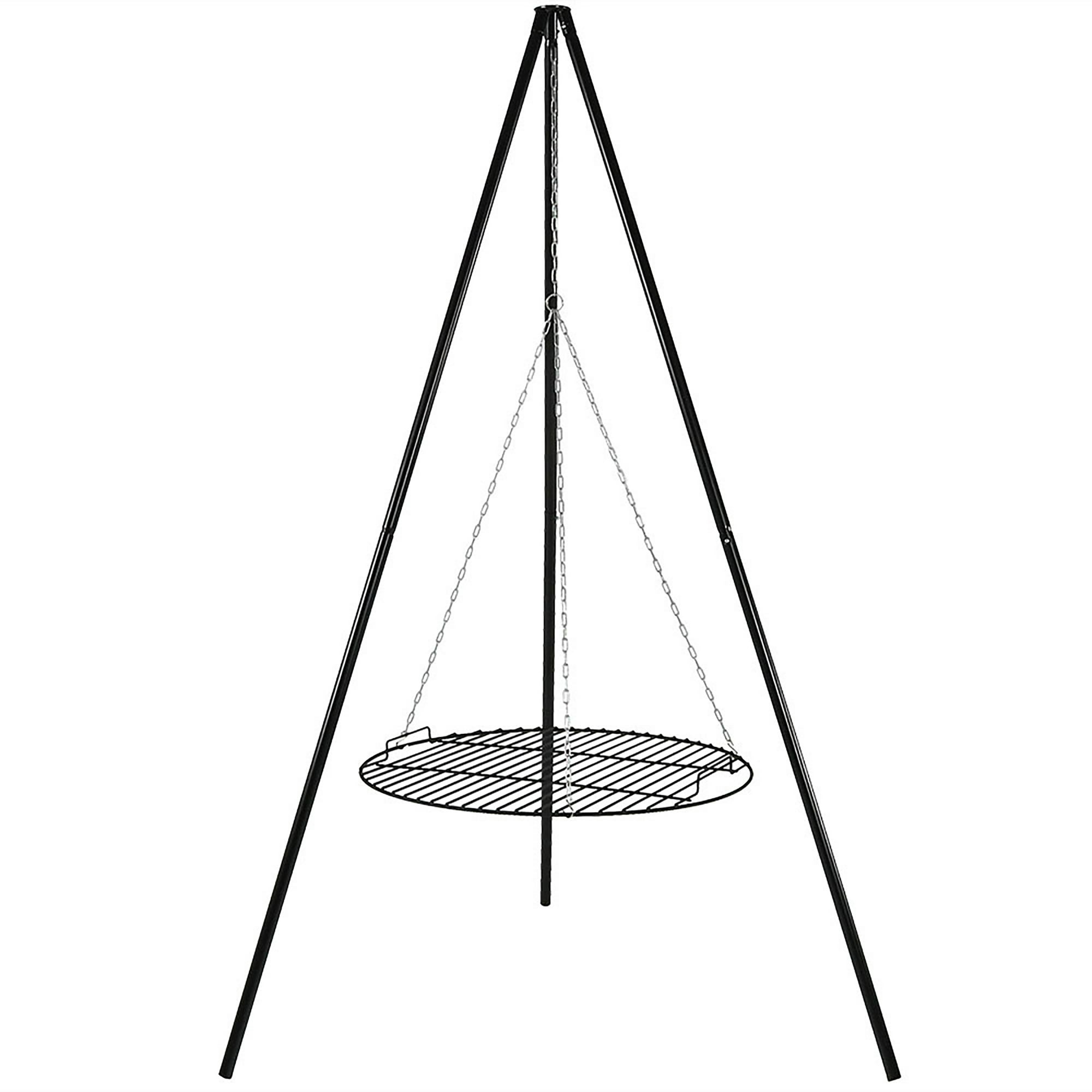 Click here for Sunnydaze Outdoor Camping Or Backyard Steel Tripod... prices