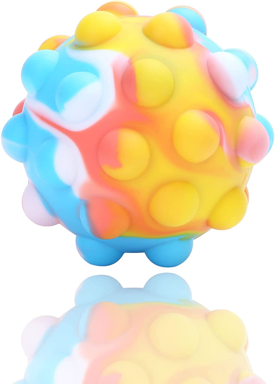 3D Pop It Ball Fidget Toys, Sensory Toys for Autistic Children Squishy ...