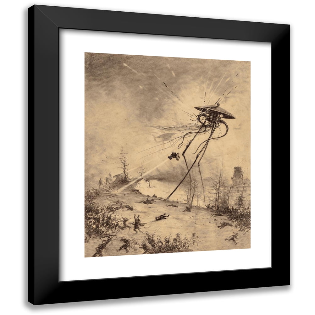 Henrique Alvim Corrêa 12x14 Black Modern Framed Museum Art Print Titled ...