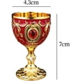 30ml Metal Wine Cup Goblet for Whiskey, Height 70mm, Diameter 43mm ...