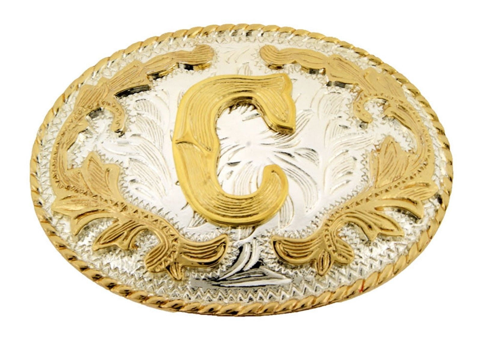 Initial Belt Buckles Letter Alphabet C Monogram Cowboy Cowgirl Western ...