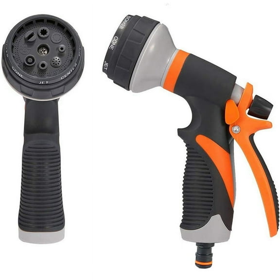 Deeceymbur High Pressure Water Nozzle 8 Function Plastic Nozzle Car ...