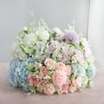 Jlong Artificial Flowers Silk Peonies Hydrangea Bouquet Decor Faux ...