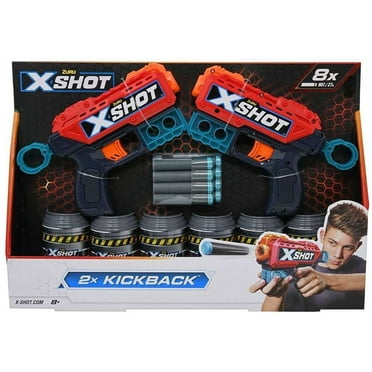 XSHOT Skins Lock Blaster (16 Darts) Air Pocket Technology Outdoor Foam ...