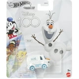 Hot Wheels Disney 100 Olaf Character Car, 1:64 Scale Collectible Toy ...