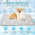 2026 Self-Cooling Dog & Cat Cooling Mat, Portable Washable Pet Cooling ...