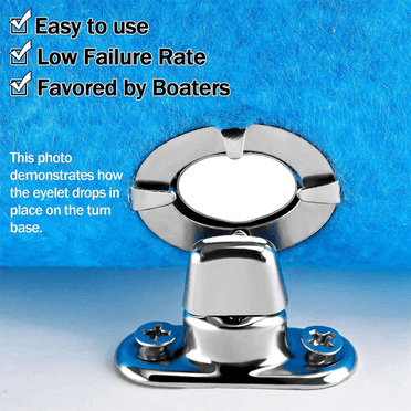 Perko 0896000NKL Nickel Plated Brass Canvas Snap Button Durable Type ...