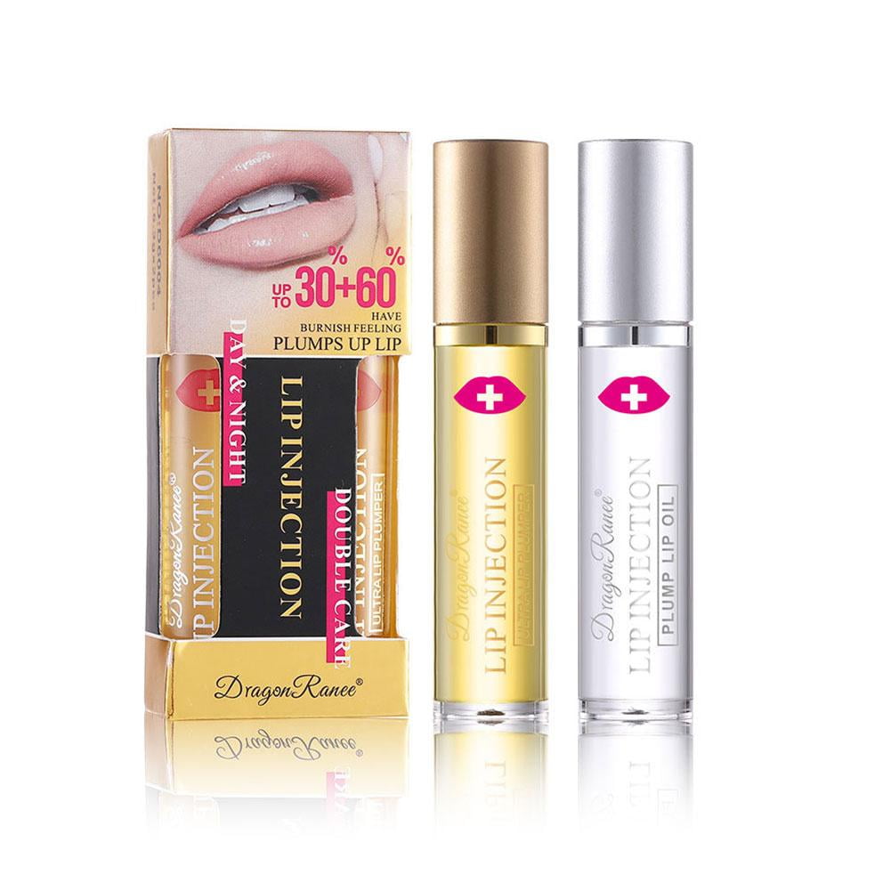 TQEHS Aceite voluminizador de labios Esencia para dar volumen a los ...