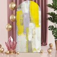 Abstract Yellow Gray Graffiti Arch Backdrop Cover Stretchy Spandex Arch ...