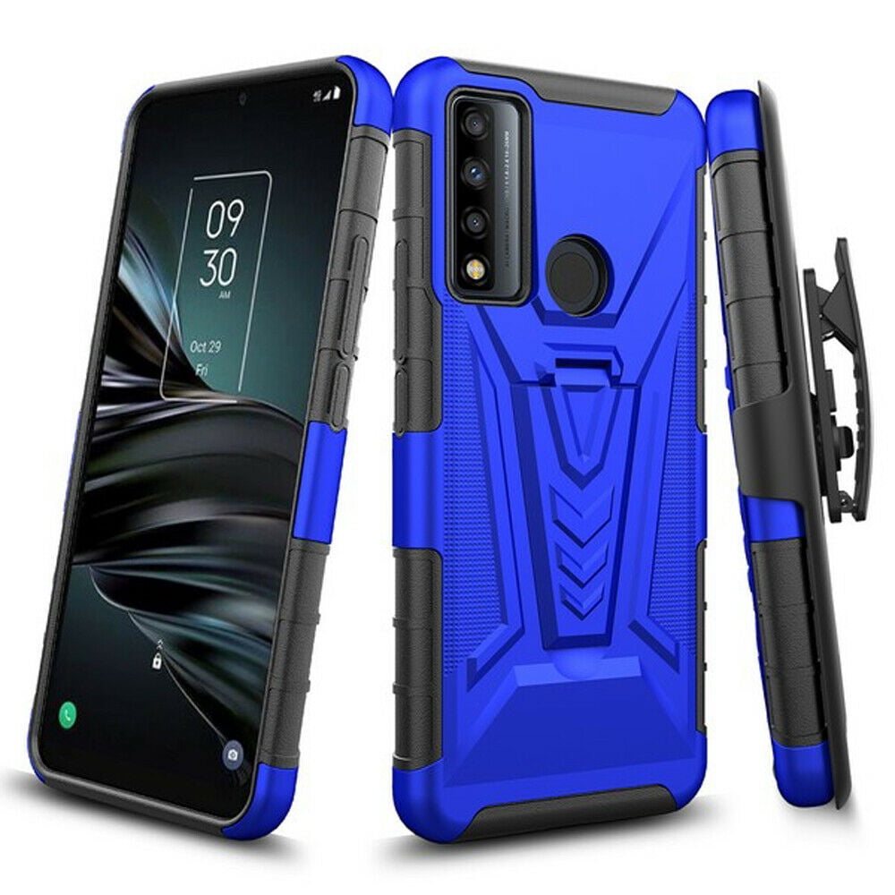 Kaleidio Case For TCL 4X 5G (T601DL) [Transform] Rugged Holster [Belt ...