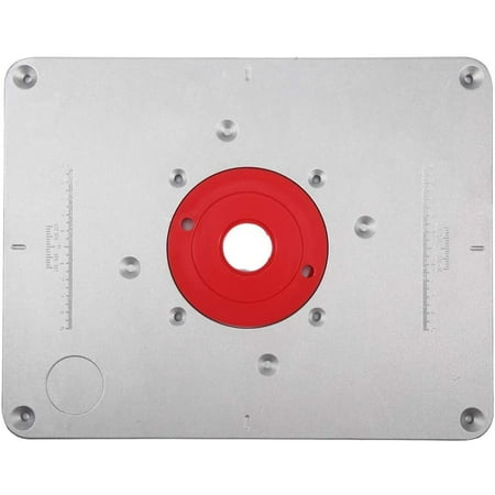Router Table Insert Plate with Guide Pin Snap Rings Molded DIY ...