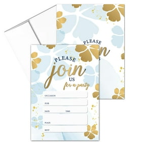 Celebration Time Party Invitations - 25 Invites with Envelopes - B15244 ...