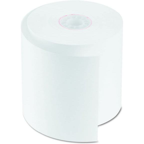 Universal Impact & injt Print Bond Paper Rolls, 0.5" Core, 2.25" x ...