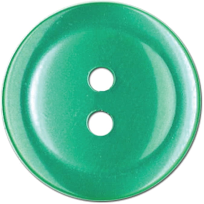 Green Sewing Button