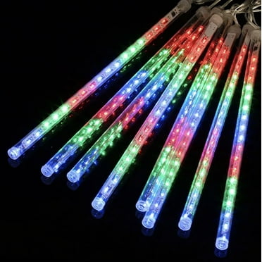 Perfect Holiday LED Meteor Shower Snowfall Lights 30cm - Multicolor ...