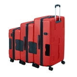 TACH V3 3-Piece Hardshell Spinner Luggage Set with TSA-Approved Locks ...