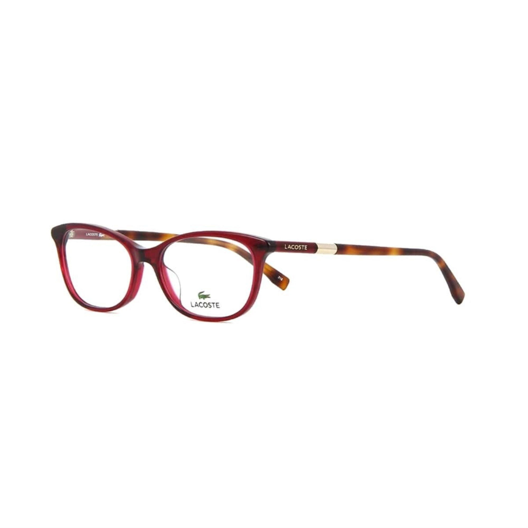 Lacoste L2830-604 Burgundy Square Women's Acetate Eyeglasses - Walmart.com