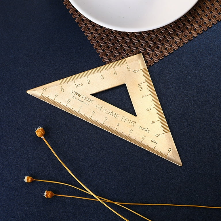 Straight Edge Ruler Triangle