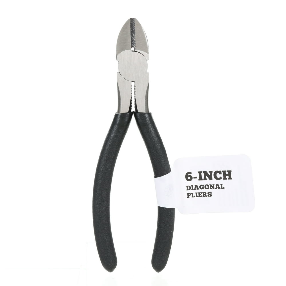 Non Branded 6 inch Diagonal Pliers UH10063Z - Walmart.com - Walmart.com