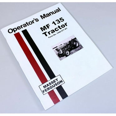 Massey Ferguson 50H Tractor Loader Backhoe Parts Manual - Walmart.com