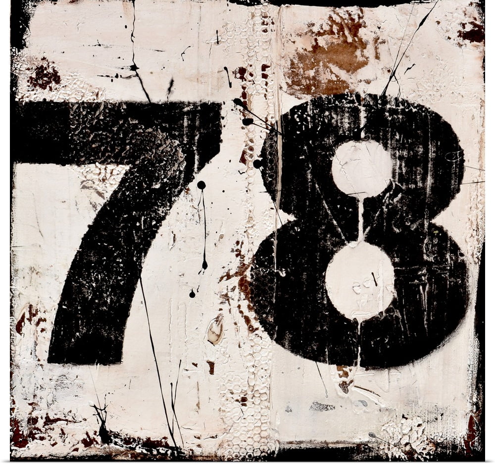 Great BIG Canvas | "78" Art Print - 24x24 - Walmart.com