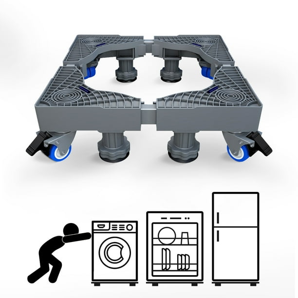 Fridge Stand Universal Mobile Base Movable Washing Machine Base Stand ...