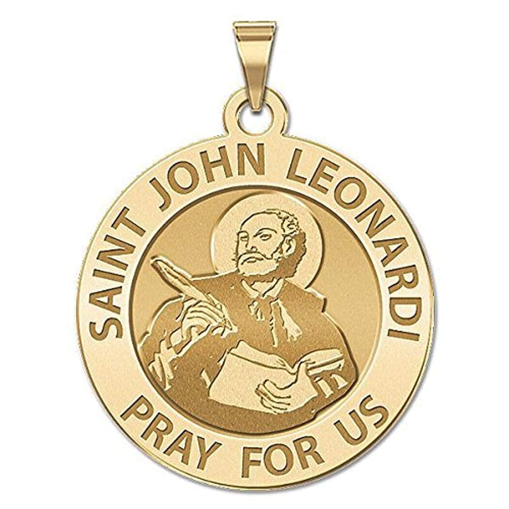 Saint John Leonardi Religious Medal - 1 Inch Size of a Quarter -Solid ...