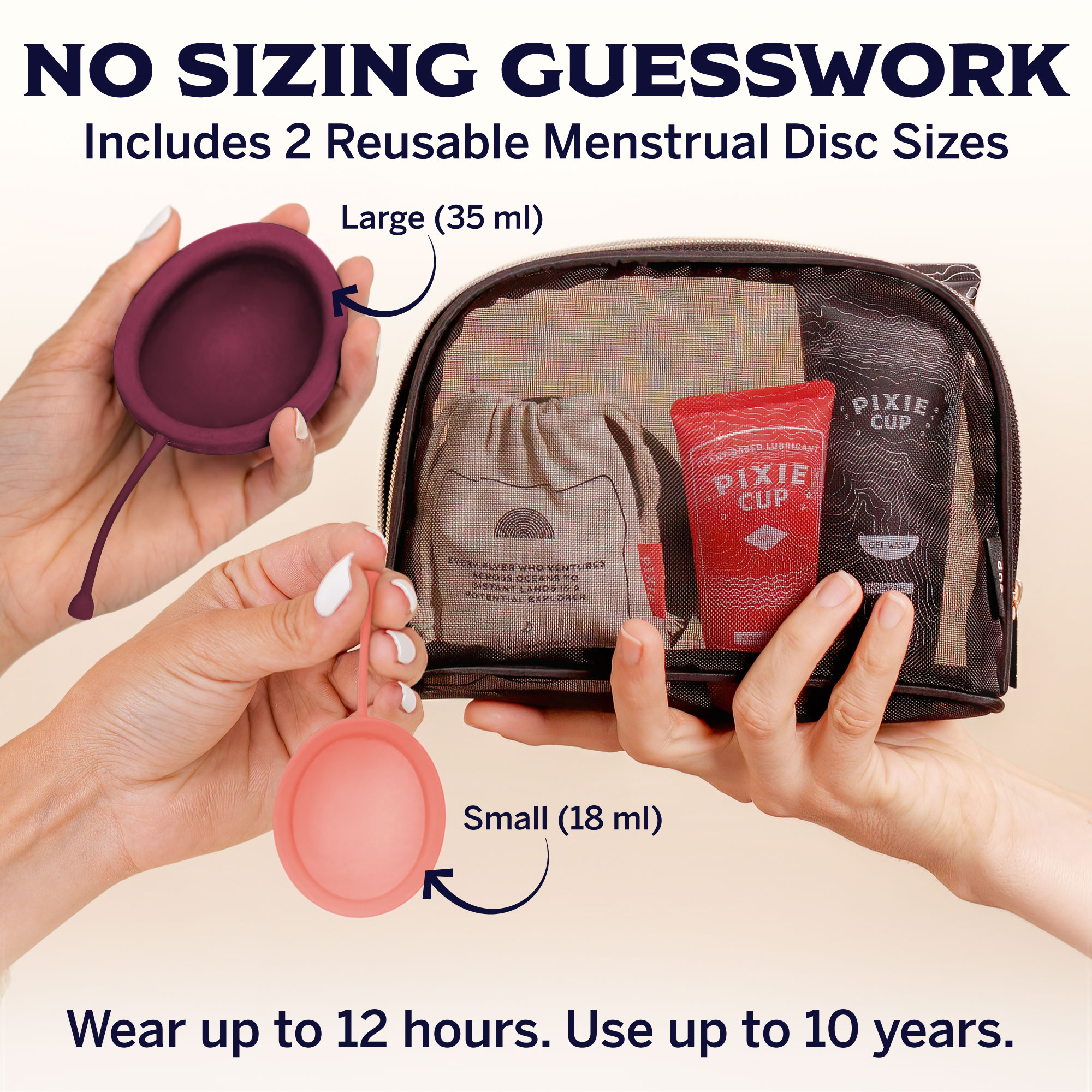 Pixie Menstrual Disc Kit - Small & Large Discs, Australia | Ubuy