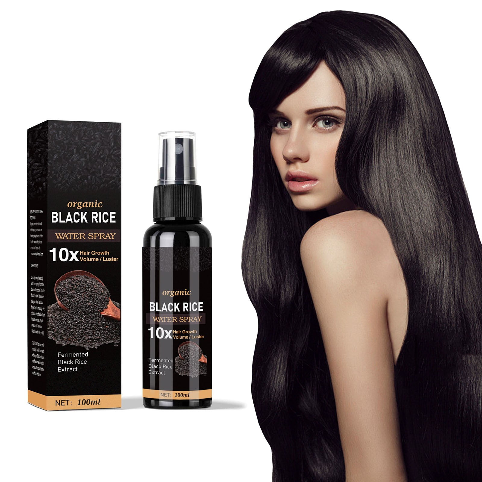SDHJKSIN Black Rice Water : Unisex Hair Loss For Dry And Damaged Hair ...