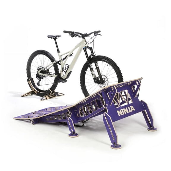 Ninja MTB Mach 1 (2024): Portable, High-Quality Mountain Bike Jump Ramp ...