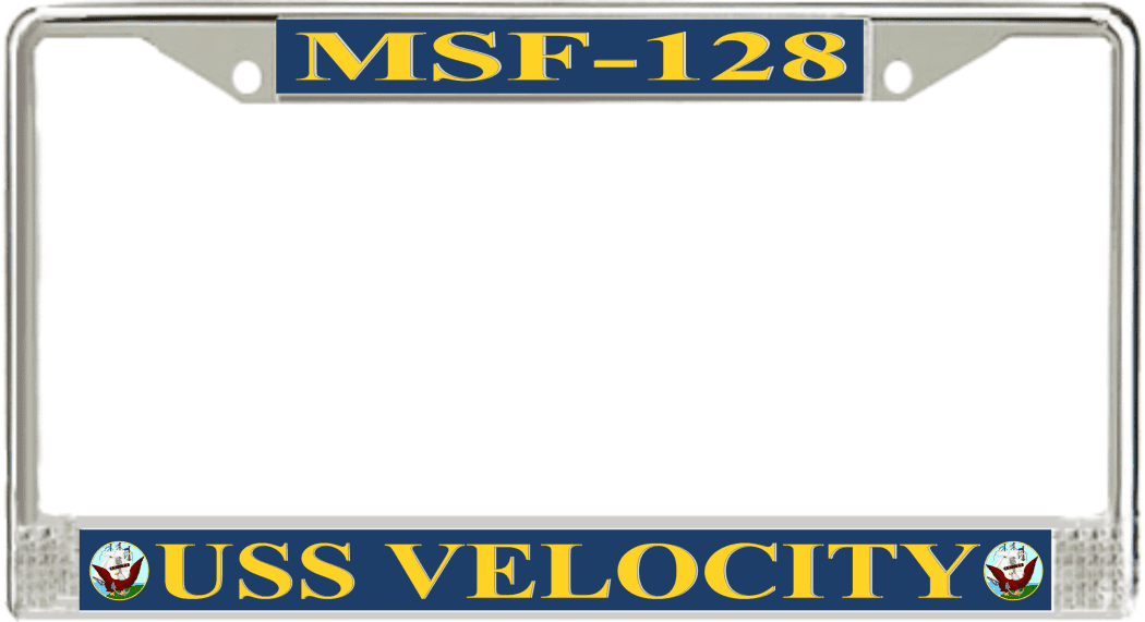 USS Velocity MSF-128 License Plate Frame - Walmart.com