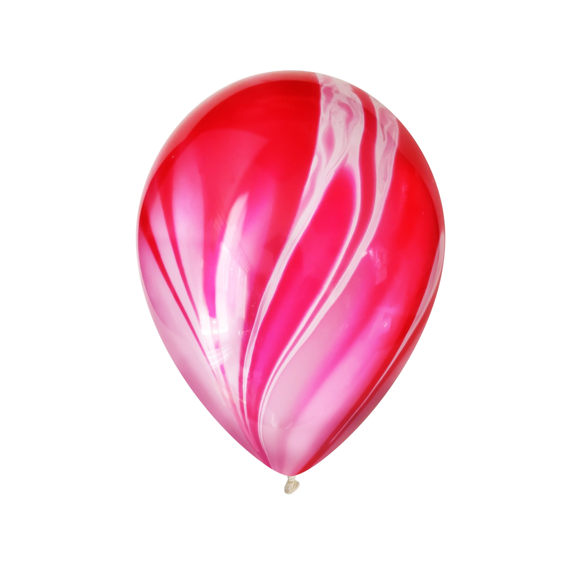 Way to Celebrate! 12" Pink Marble Latex Balloons Birthday Party ...