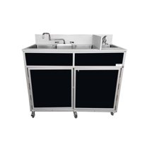 Monsam NSF Certified Four Compact Basins Utensil Washing Portable Sink ...