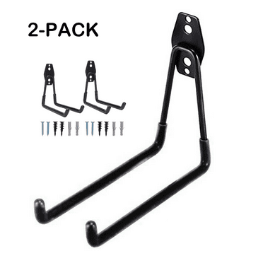 Swivel Mount Bike Storage Rack | 2 Bike Garage Wall Hooks - Walmart.com