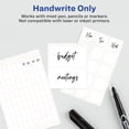 Multi-Use Removable Labels, 1" x 3", White, Non-Printable, 72 Blank ...
