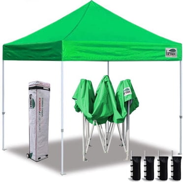 Impact Canopy 10x10 Pop Up Canopy Tent, Powder Coated Steel Frame ...
