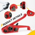 Packaging Banding Strapping Kit, Poly Strapping Tensioner, 4000" PP ...