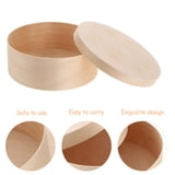 Omeite Double-layer cheesecake packaging wooden box 6-inch cheese ...