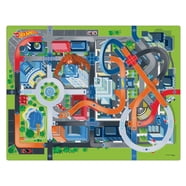 TCG Toys Hot Wheels Original Mega Mat Play Mat w/ Bonus Vehicle ...